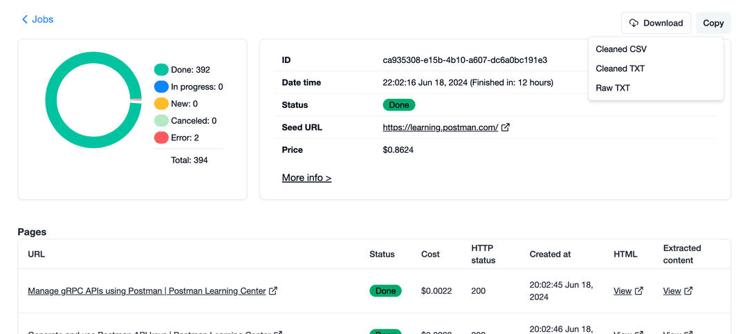 How to upload website content to ChatGPT | WebcrawlerAPI Blog